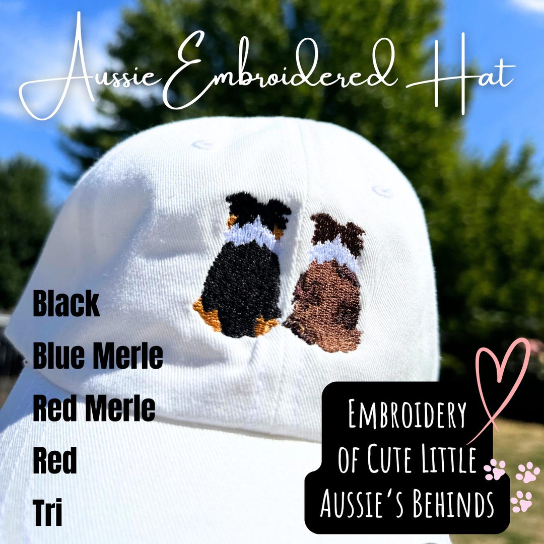 Australian Shepherd Hat for Aussie Lover Gift for Australian Shepherd ...