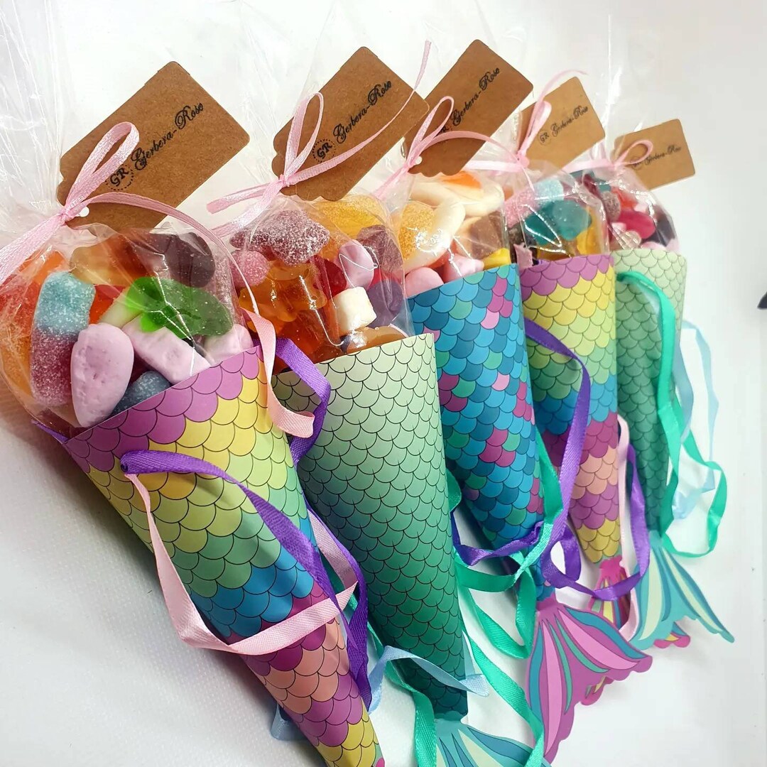 Mermaid Party Mermaid Party Sweet Cones Mermaid Party - Etsy