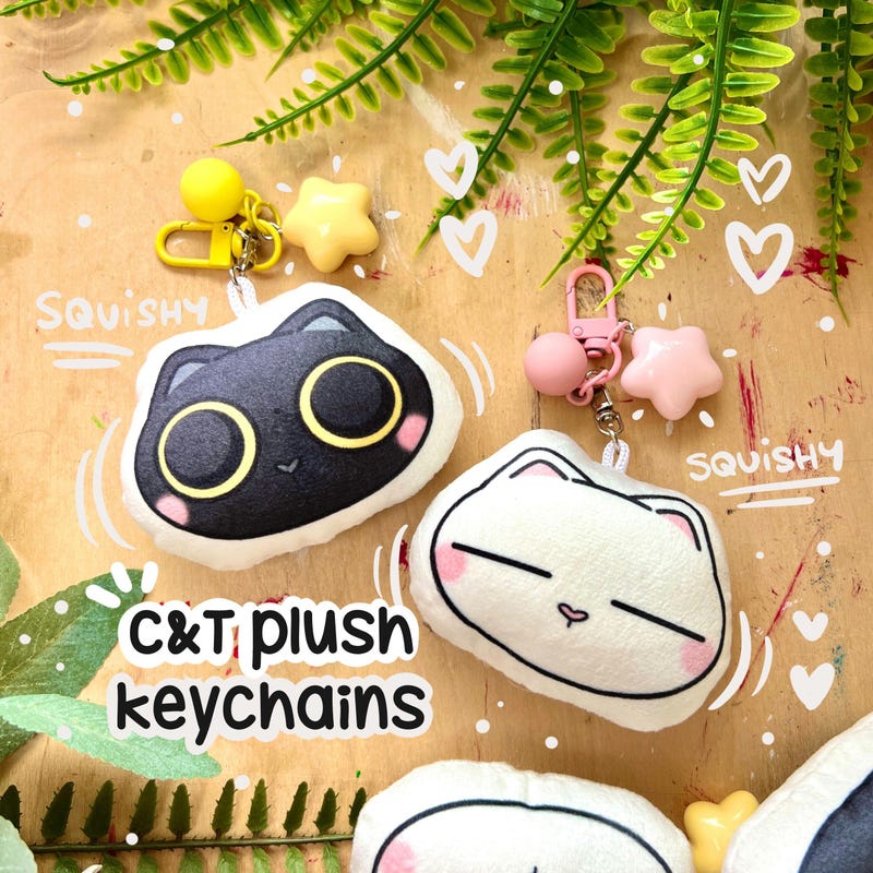 Squishy Keychain - Etsy