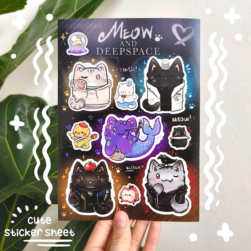 Cute Cat Fanart - Etsy