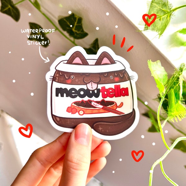 Kawaii Nutella - Etsy
