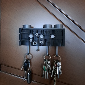 Engine Block Key Hooks, Working Mechanism, Premium Edition, Black ...