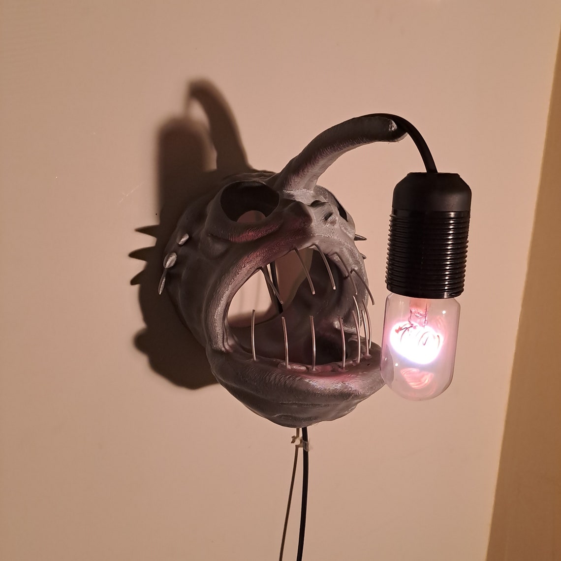 Mesmerizing Anglerfish Night Lamp: Illuminate Your Space With ...
