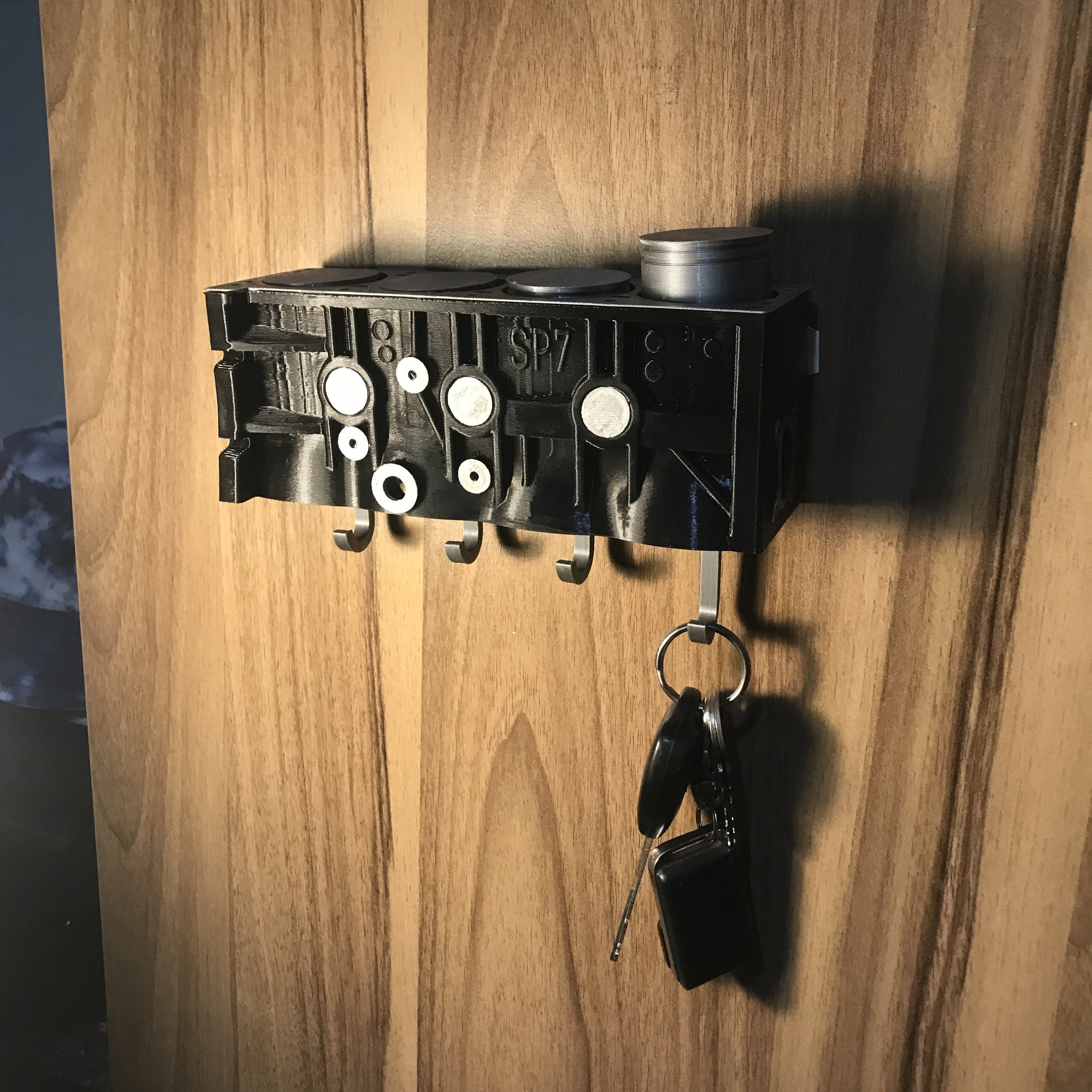 Engine Block Key Hooks Working Mechanism V2 Black - Etsy