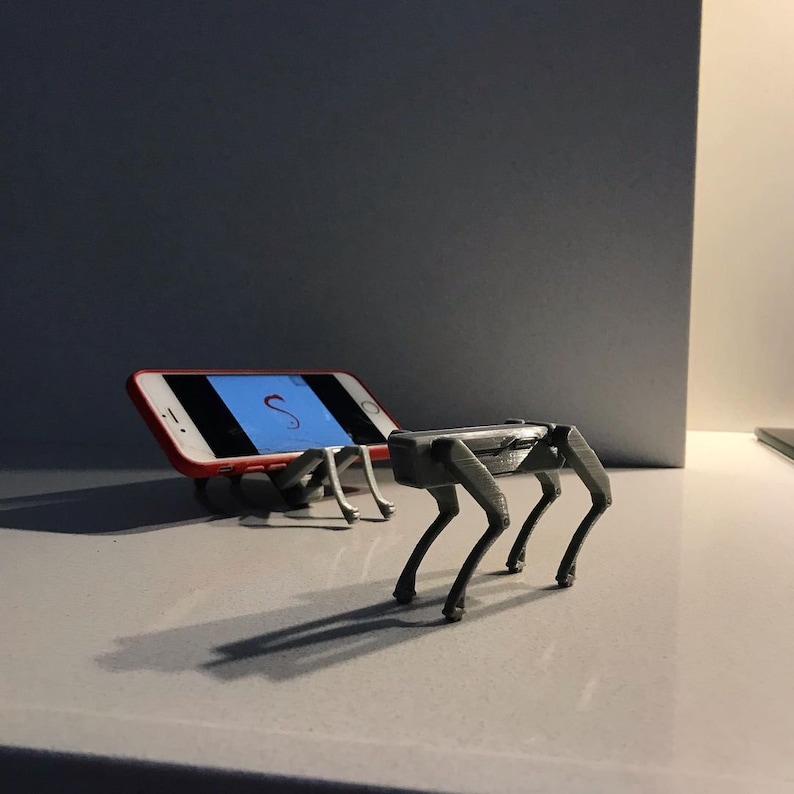 Boston Dynamics Robot Dog Phone Holder Stand / Made From Organic PLA ...