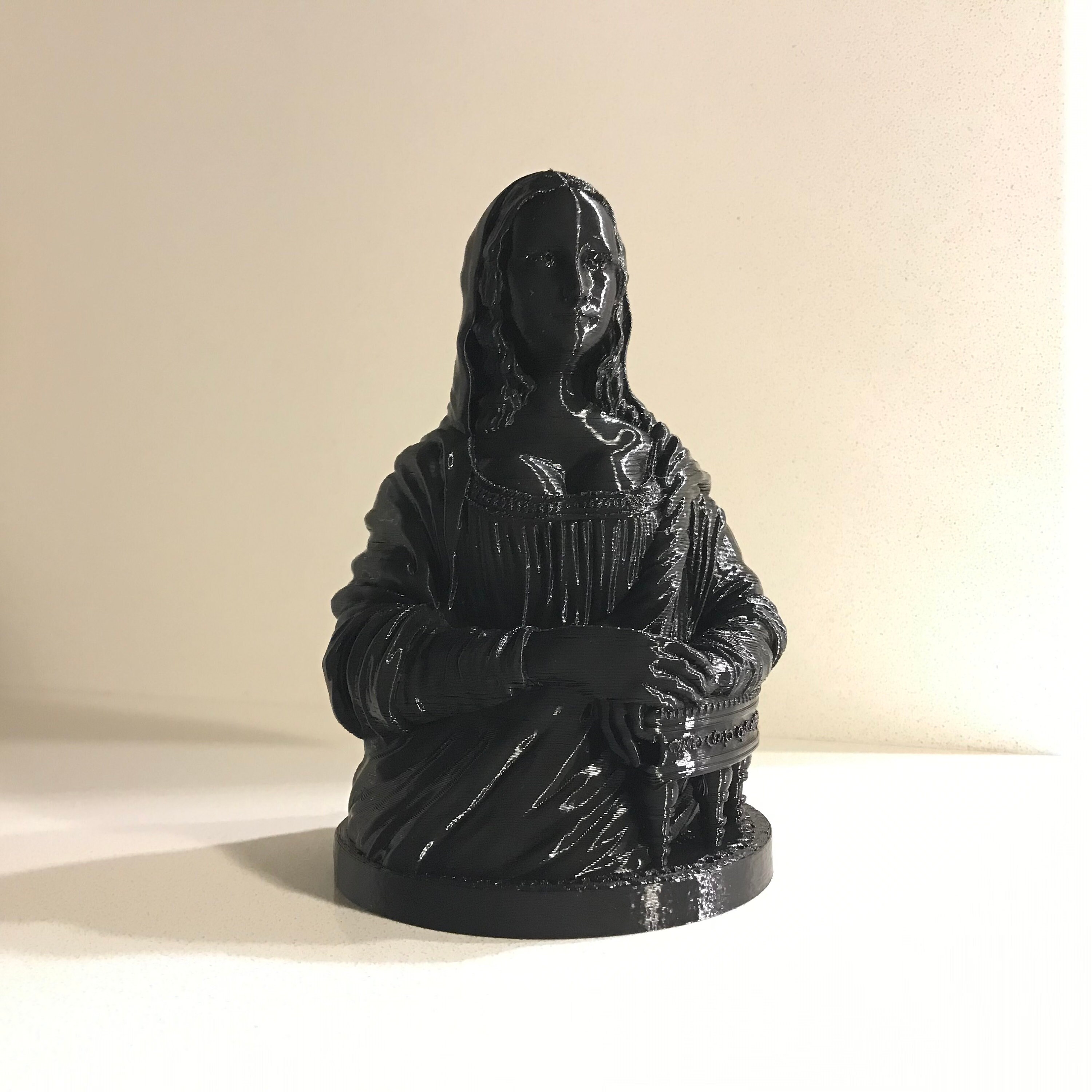 Mona Lisa Statue / Made From Organic PLA Plastic / 3D Printed - Etsy