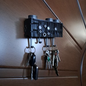 Engine Block Key Hooks, Working Mechanism, Premium Edition, Black ...