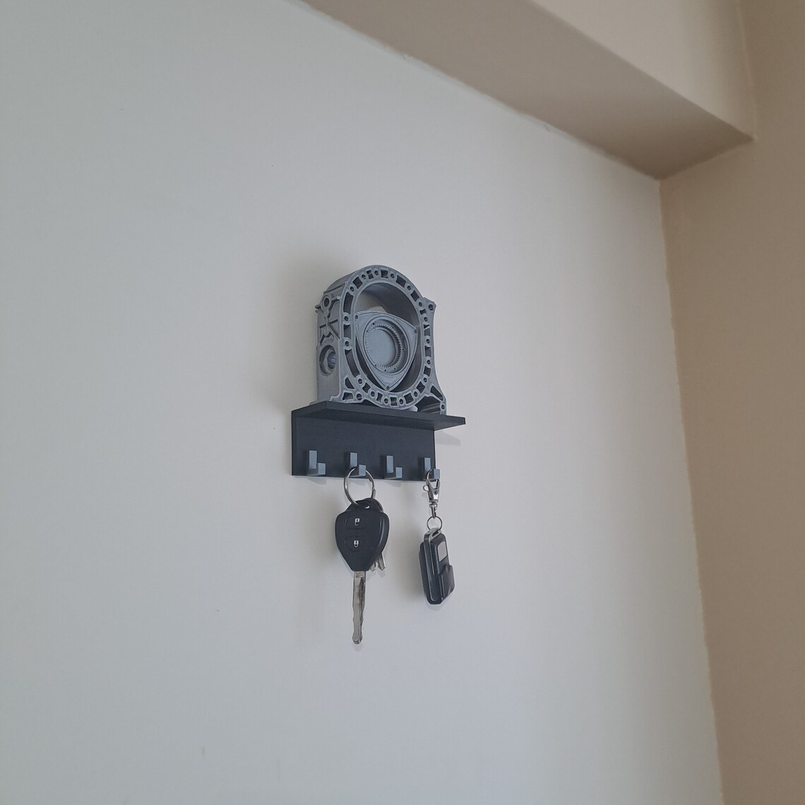 Wankell Rotary Engine Key Holder / Made From Organic PLA Plastic / 3D ...