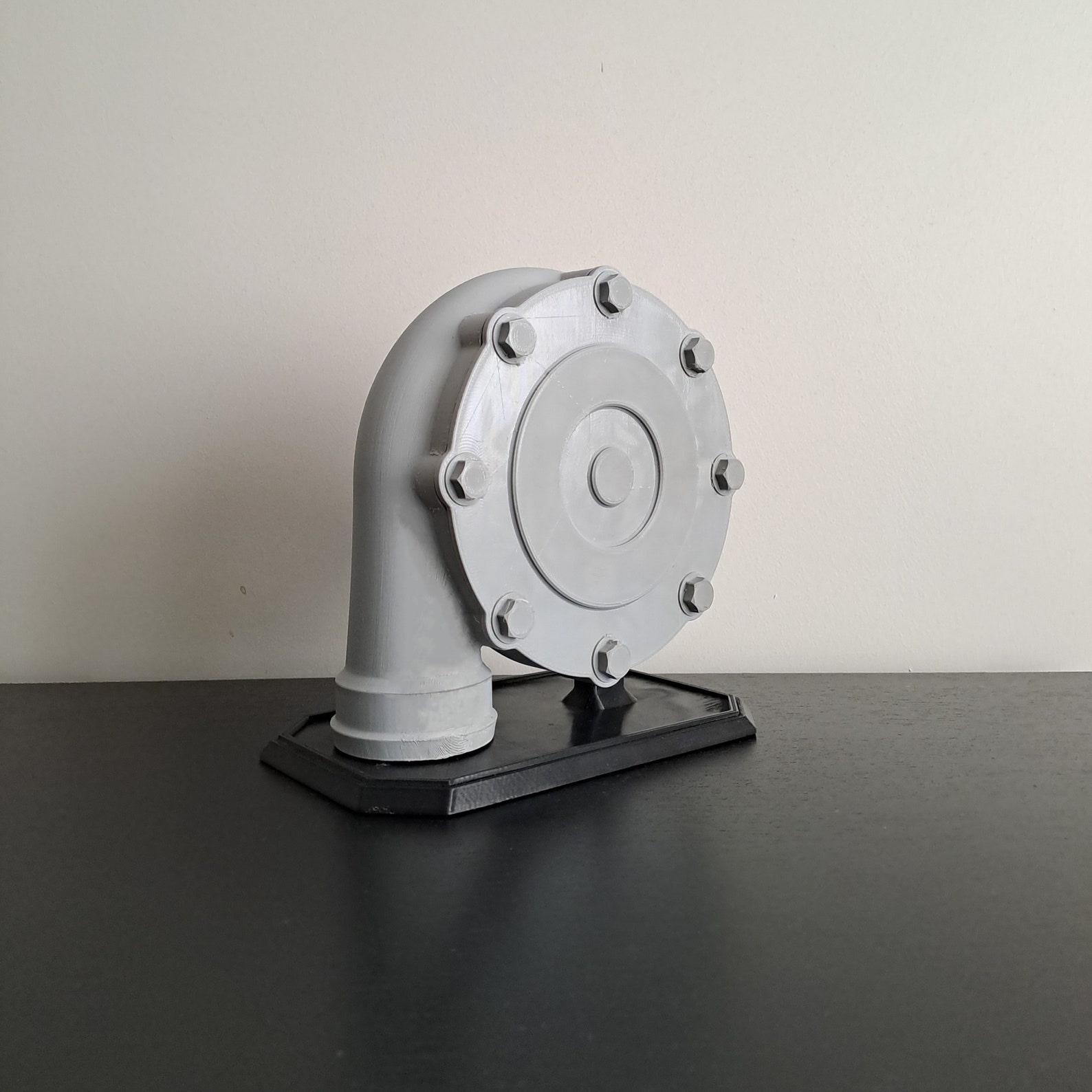 3D Printed Turbocharger Clock: A Fusion of Art and Precision ...