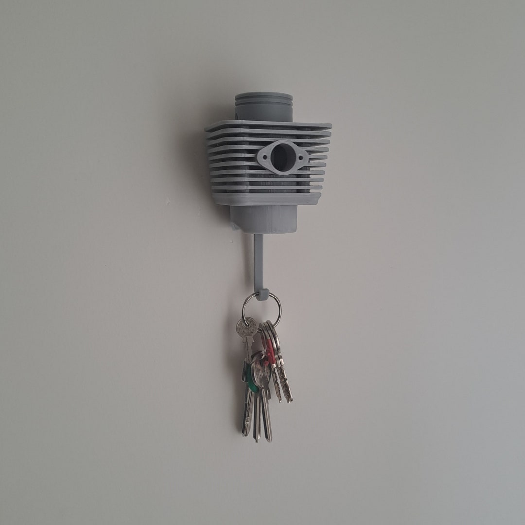 Motorcycle Engine Key Holder - Unique Design With Moving Piston / Made ...