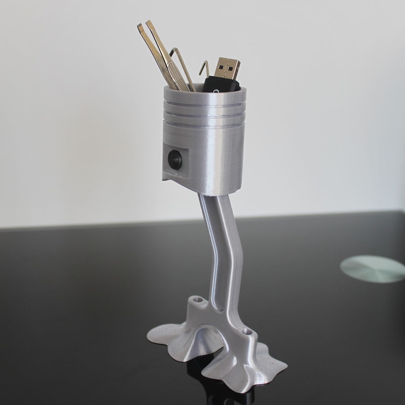 Engine Piston Keychain - Etsy