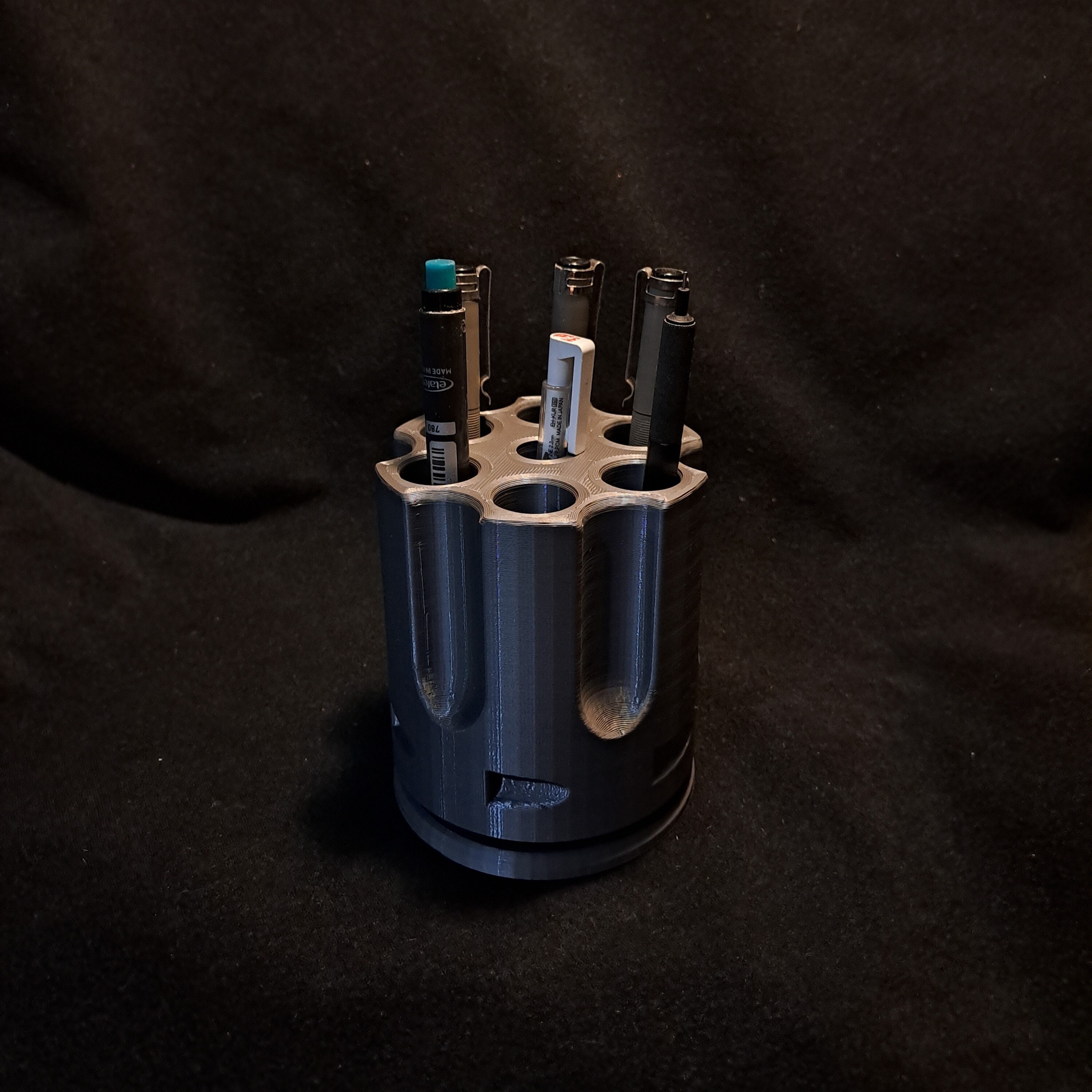 Revolving Around Revolver Pen Holder / Made From Organic PLA Plastic ...