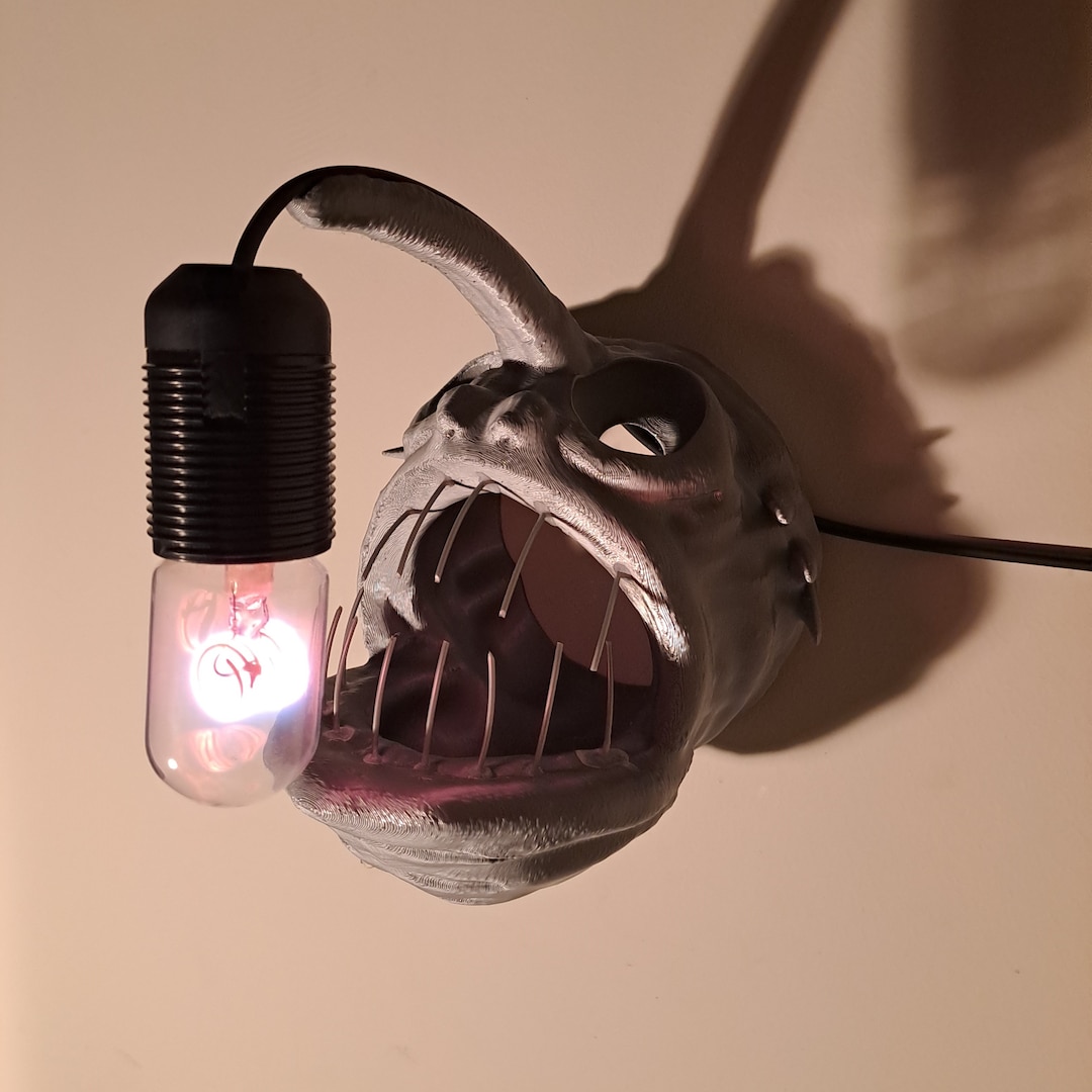 Mesmerizing Anglerfish Night Lamp: Illuminate Your Space With ...