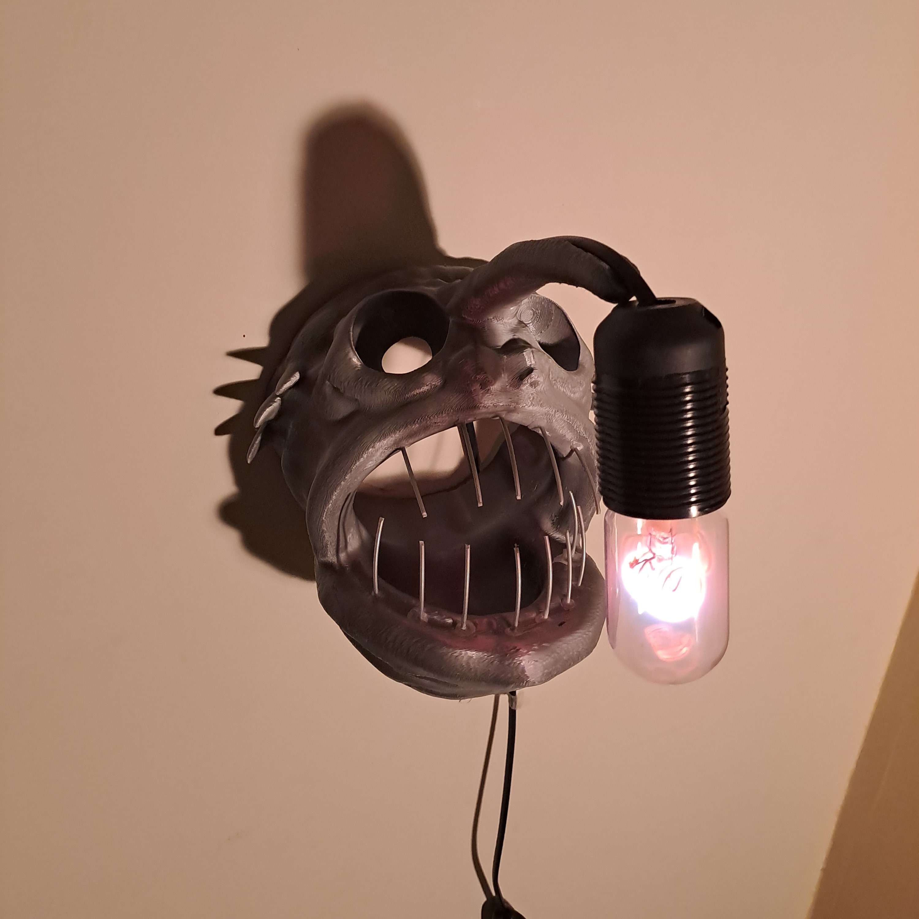 Mesmerizing Anglerfish Night Lamp: Illuminate Your Space With ...