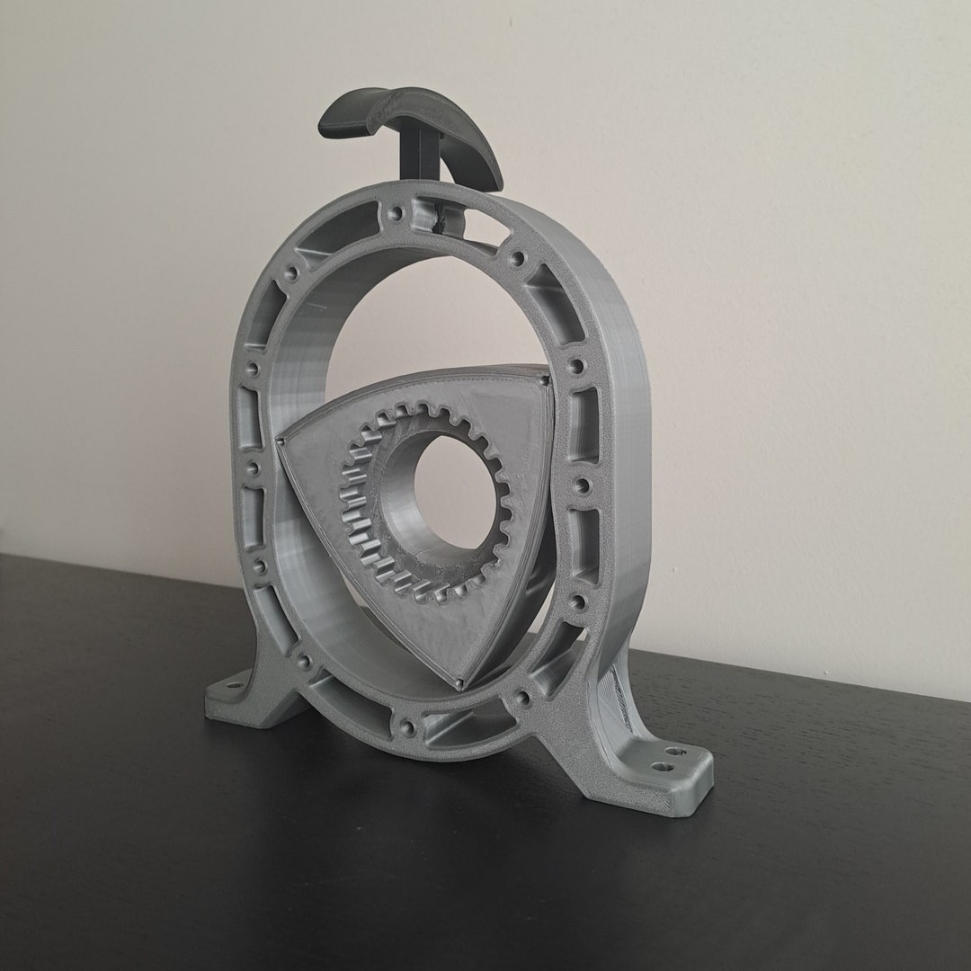 Wankel Rotary Engine Headphone Stand / Made From Organic PLA Plastic ...