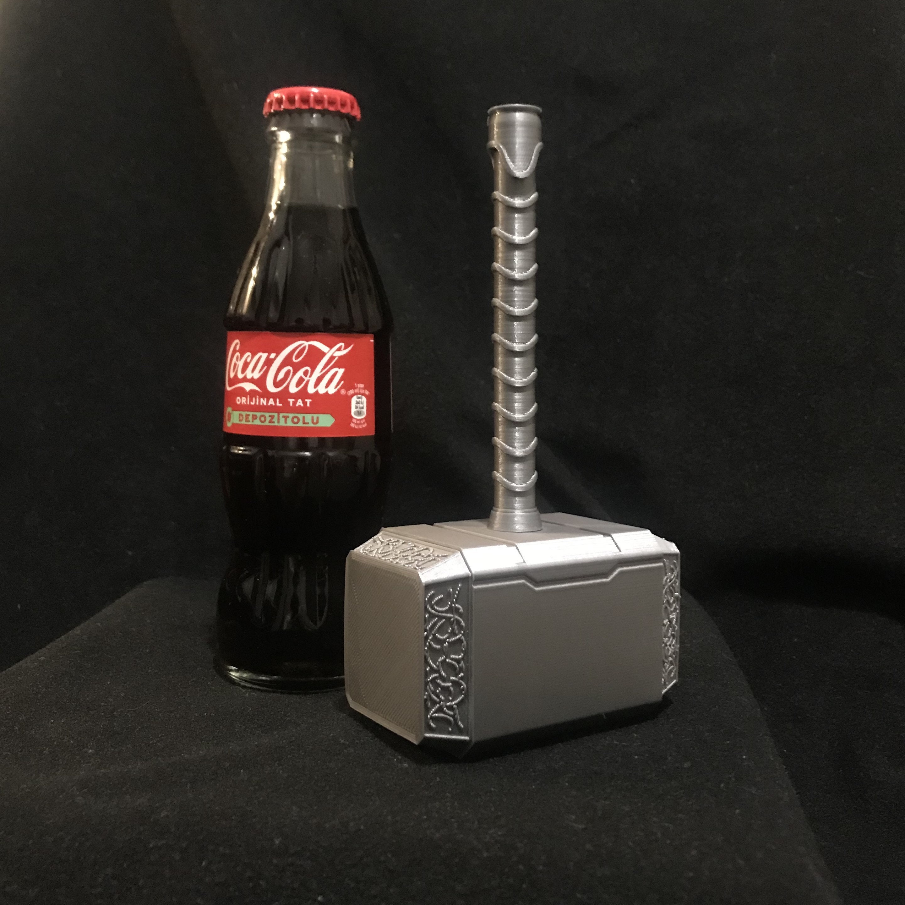Mjolnir Bottle Opener & Bottle Cap Lifter / Made From Organic PLA ...
