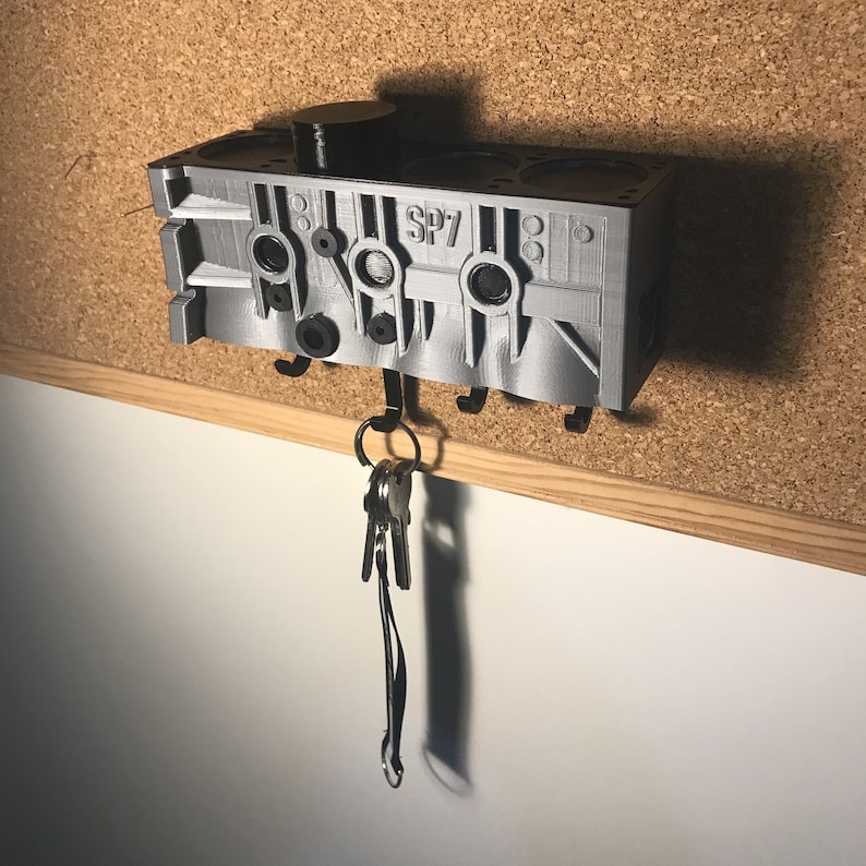 Engine Block Key Hooks, Working Mechanism, Premium Edition, Black ...