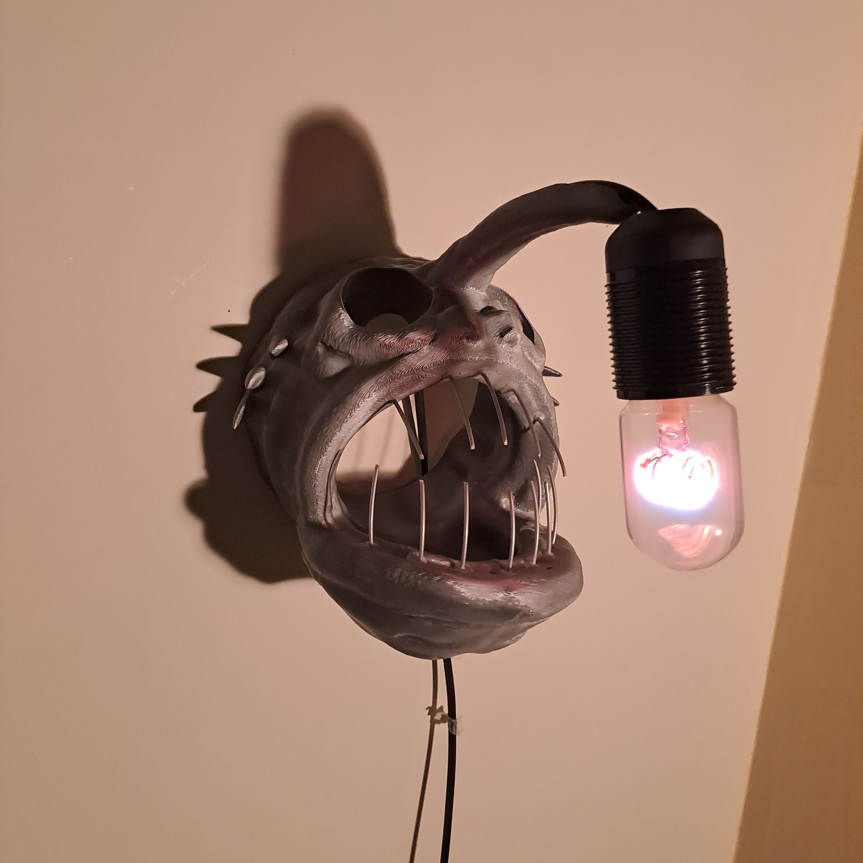 Mesmerizing Anglerfish Night Lamp: Illuminate Your Space With ...