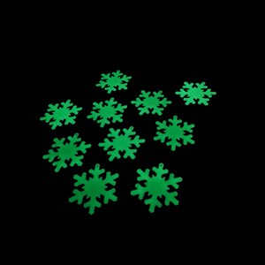 Unique Christmas Decoration: Glowing Snowflake Set Crafted From ...
