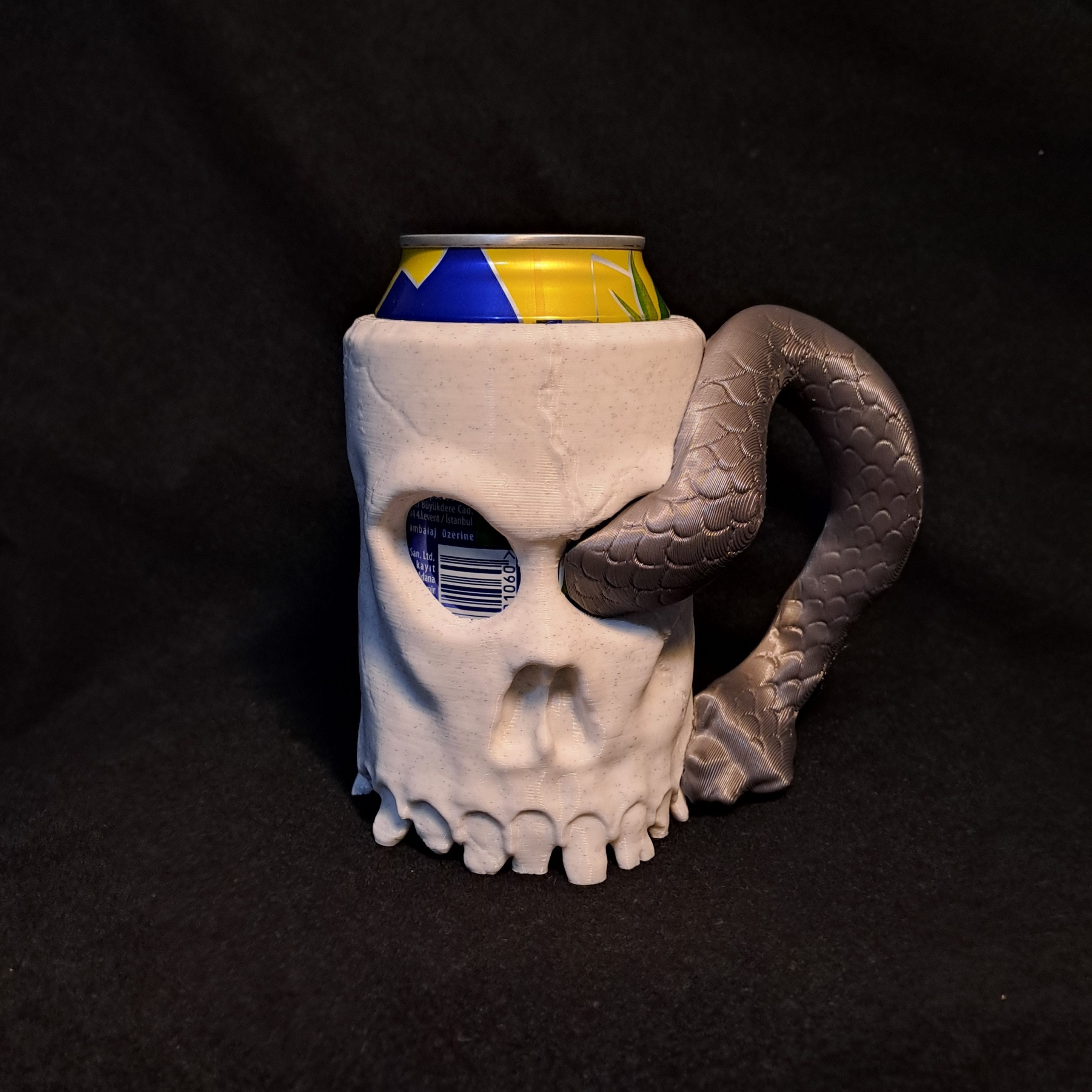 Hide Your Drink and Show Your Style: Granite Skull-shaped Cup With ...