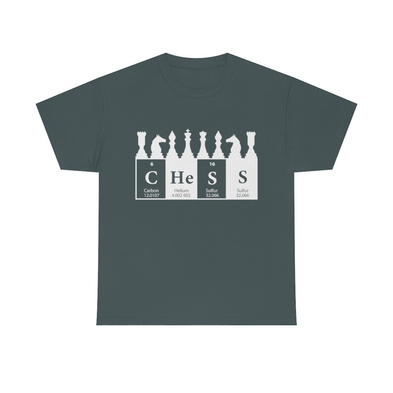 Chess Periodic Table Elements Shirt Cool Chess Gifts - Etsy