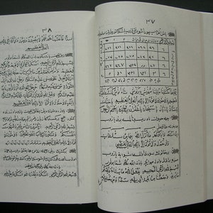 Facsimile Kenzu'z Zeheb Arabic Islam Islamic Magic Magical Charm Occult ...