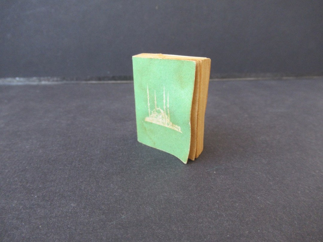 Turkish Arabic Islamic Old Printed Small Miniature Some Sura From the ...