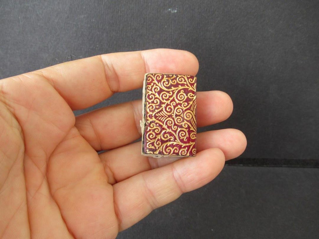 Quran Miniature Antique Rare Old Printed Unique Miniature (INCOMPLETE ...