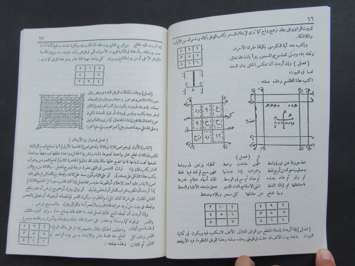 Facsimile Islamic Islam Arabic Magic Spell Magical Charm Havass ...