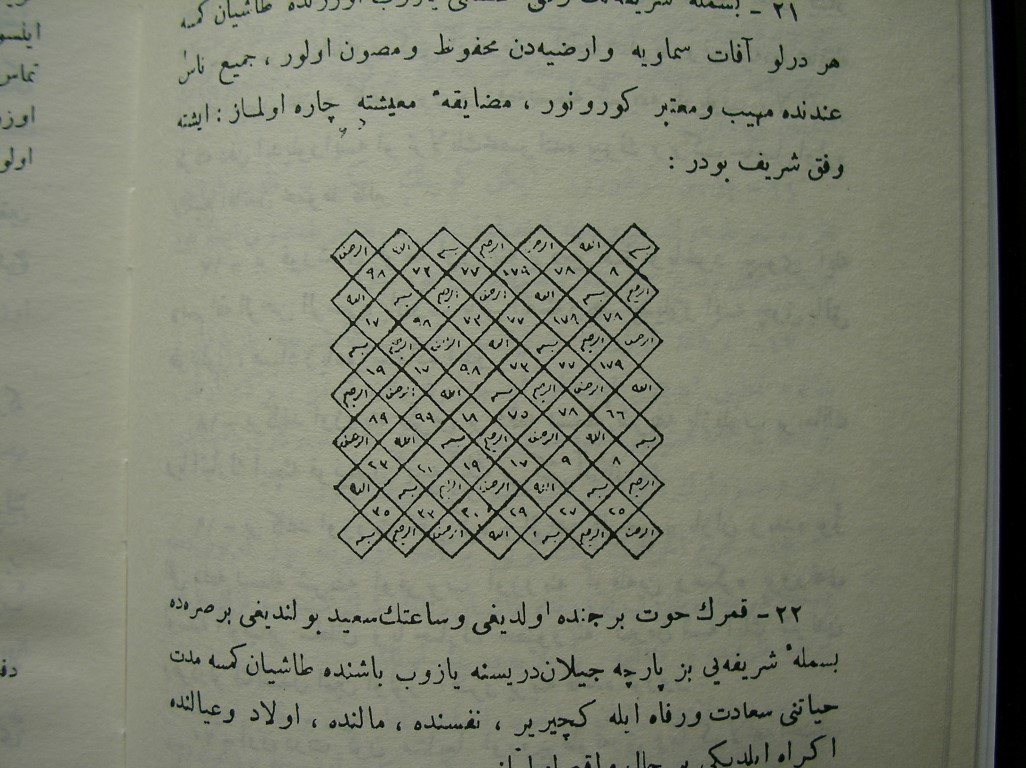Facsimile Islamic Islam Arabic Ottoman Magic Spell Magical Charm Havass ...