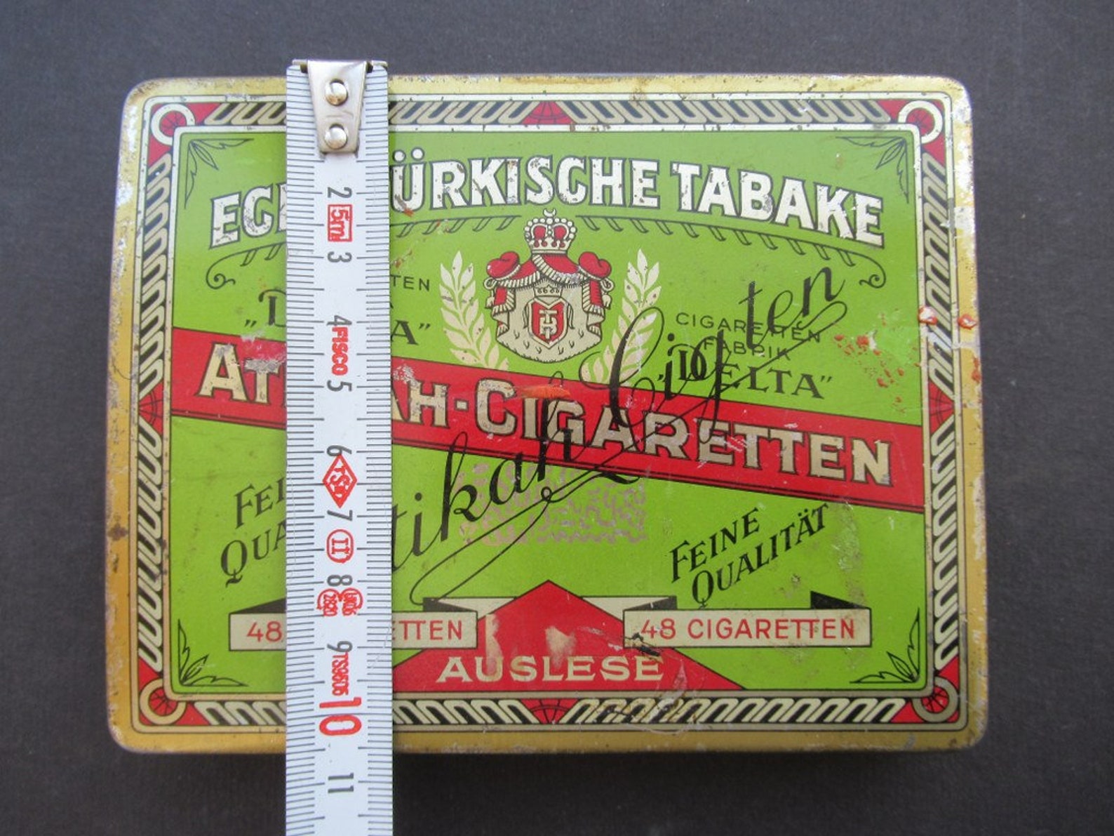 Atikah Cigaretten Echt Turkische Tabake Tin Case 48 Cigaretten, Fabrik ...