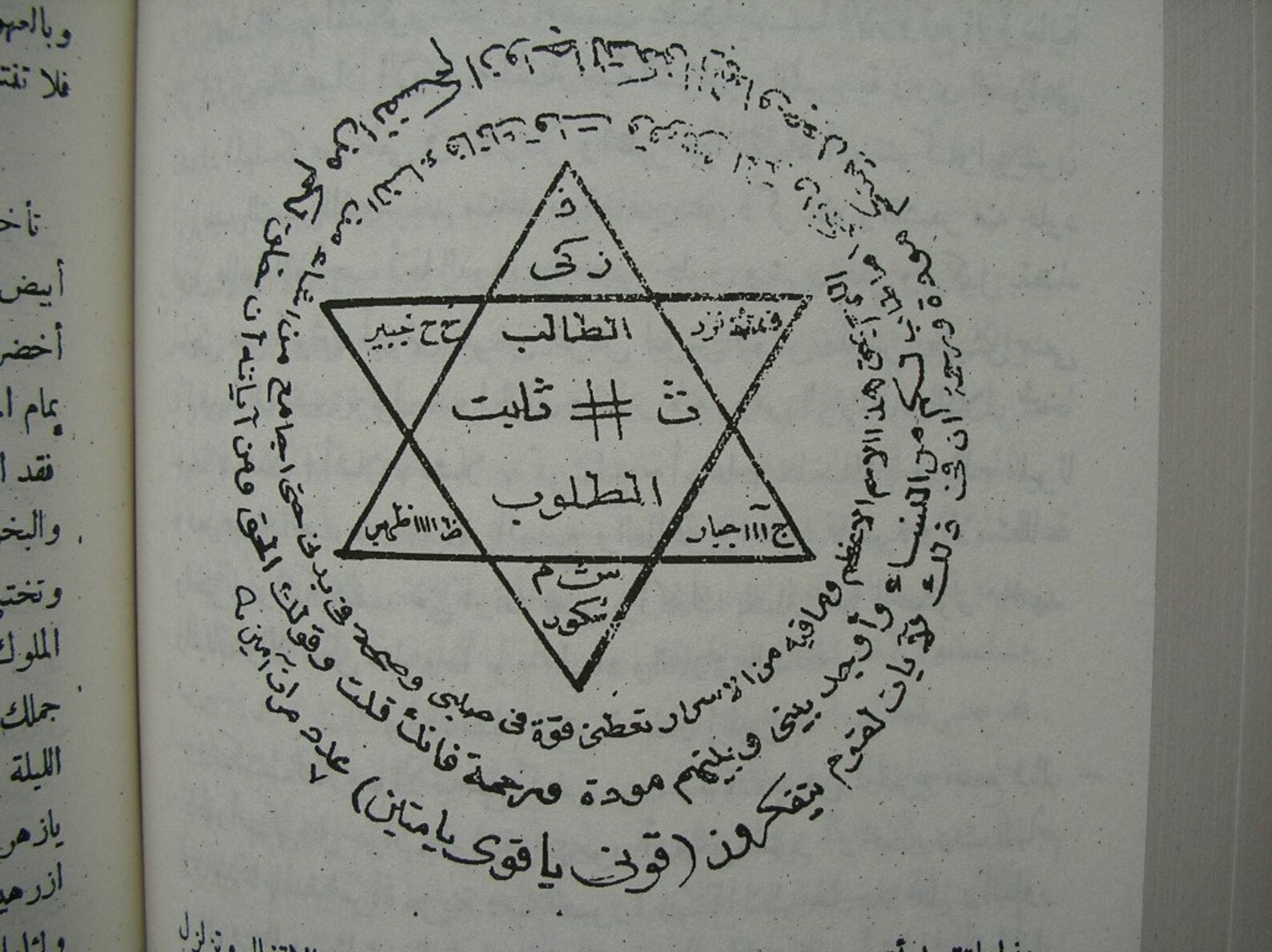 Facsimile Kenzu'z Zeheb Arabic Islam Islamic Magic Magical Charm Occult ...