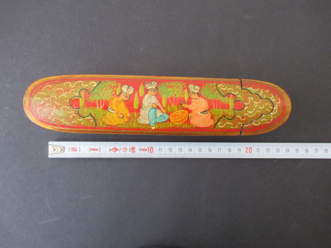 Qalamdan Persian Islamic Handcrafted Hand Painted Vintage Qalamdan Pen ...