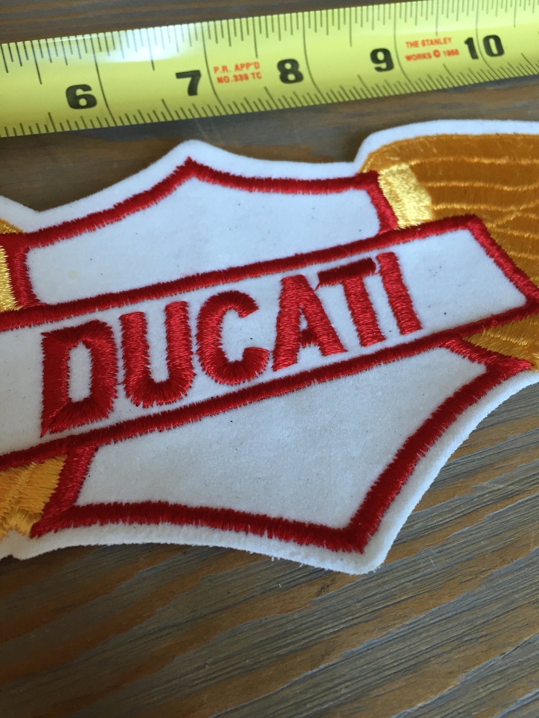 Ducati Vintage, & Rare Large Winged Motorcycle Patch - Etsy