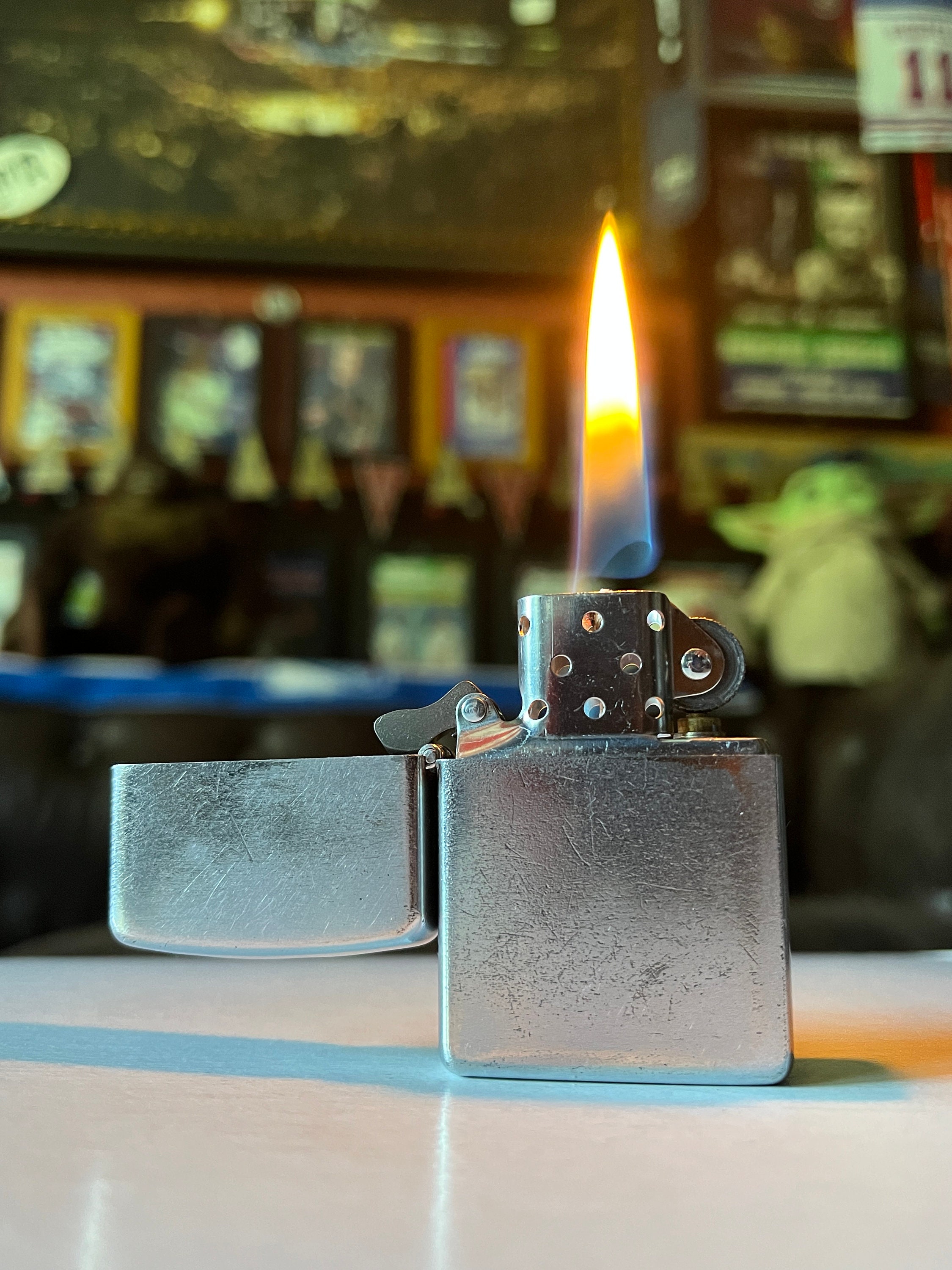 White Pearl Zippo Candle Lighter