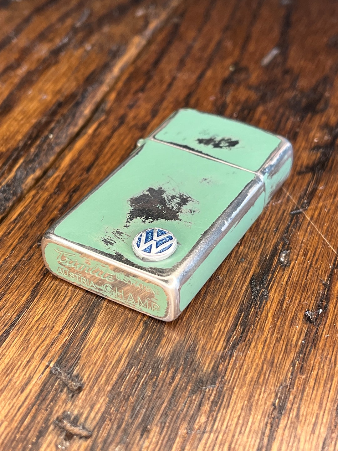 Vintage Volkswagen Themed Trimlite Lighter by Champ of Austria - Etsy