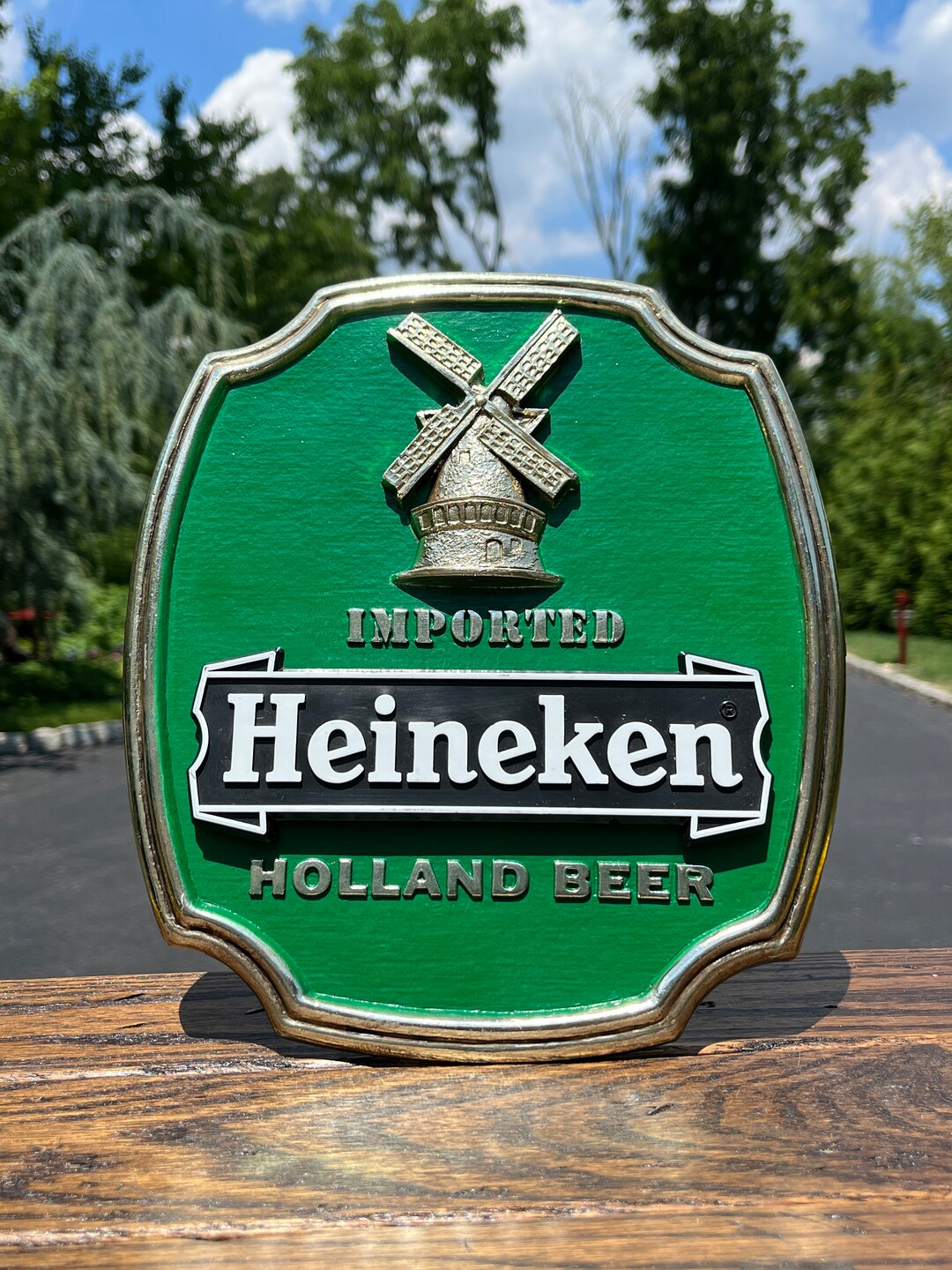 Heineken Beer Sign, Large, and Hard to Find - Etsy