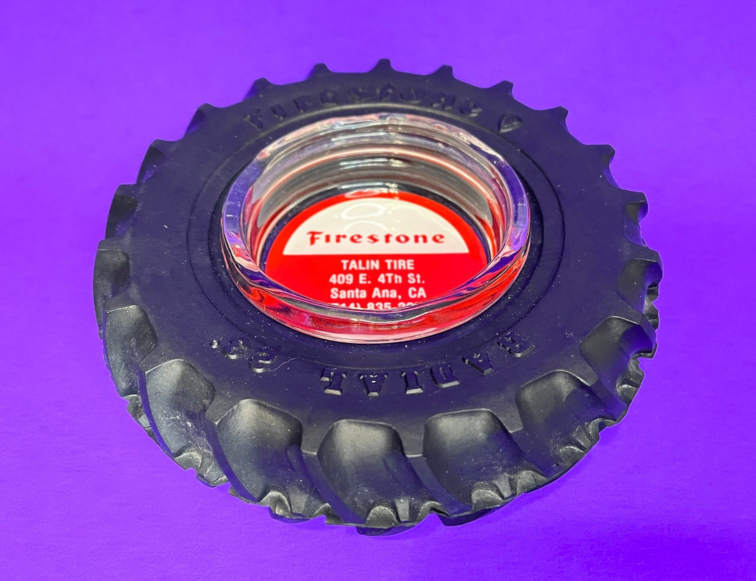 Firestone Tire Ashtray Vintage - Etsy