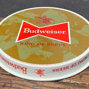 Vintage Budweiser Beer Tray - Etsy