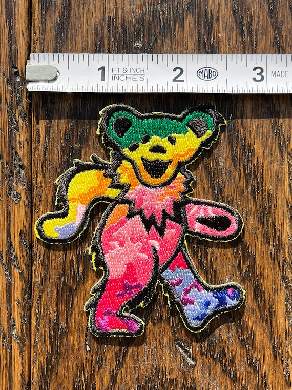 vintage bear patch bear - Gem