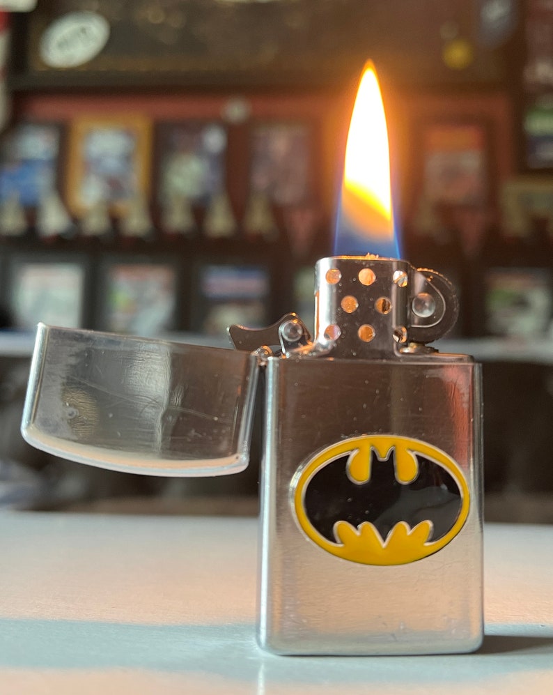 Batman 1966 Vintage Zippo Chrome Lighter - Etsy