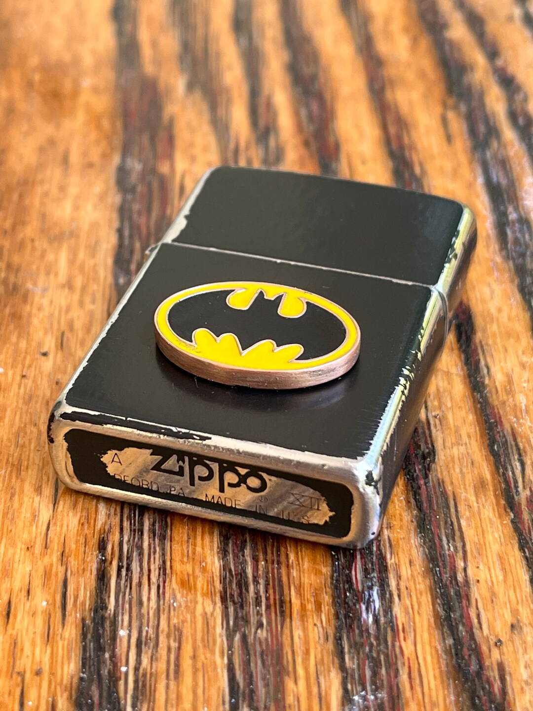 Batman Zippo Lighter 1990's Works Well - Etsy
