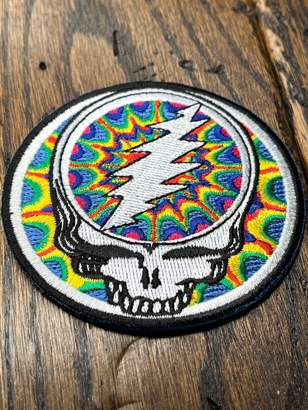 Stealie Grateful Dead Patch - Etsy