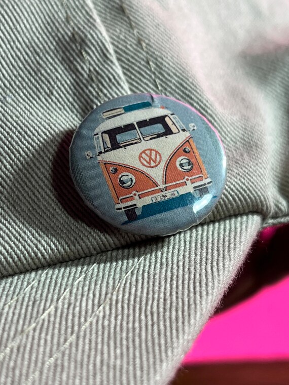 Volkswagen Hat w/Cool VW Buttons - Gem