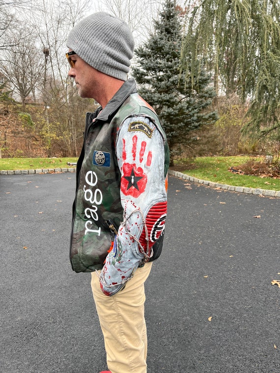 Rage Against The Machine Custom Jacket... A Tribute i… - Gem