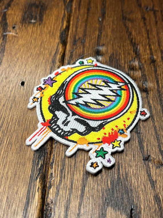 Grateful Dead Stealie Pendant Glass Made By Lucky - Gem