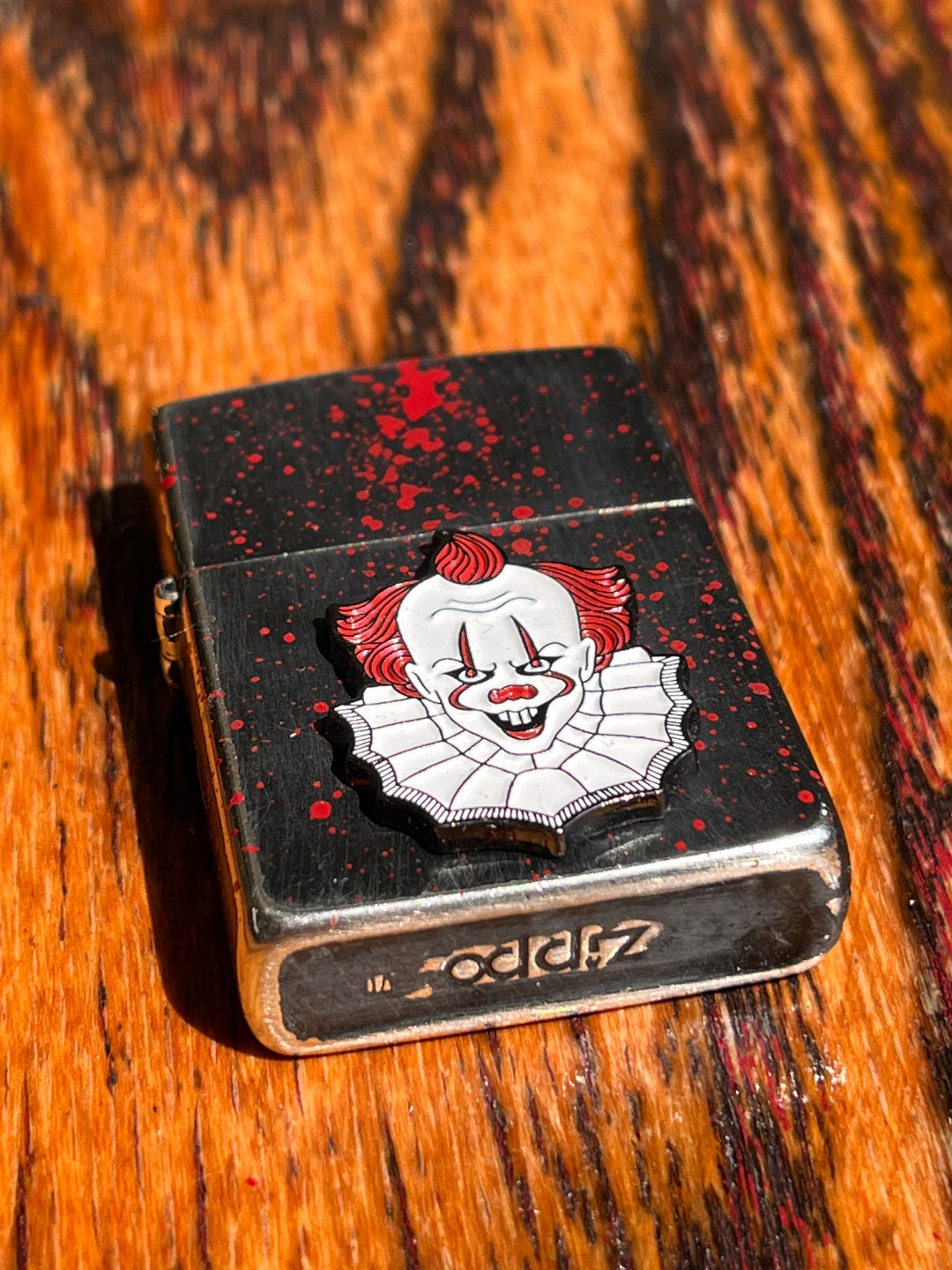 Pennywise the Clown, it Themed Vintage Zippo - Etsy