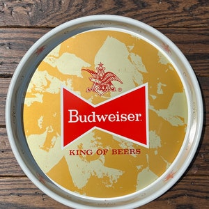 Vintage Budweiser Beer Tray - Etsy