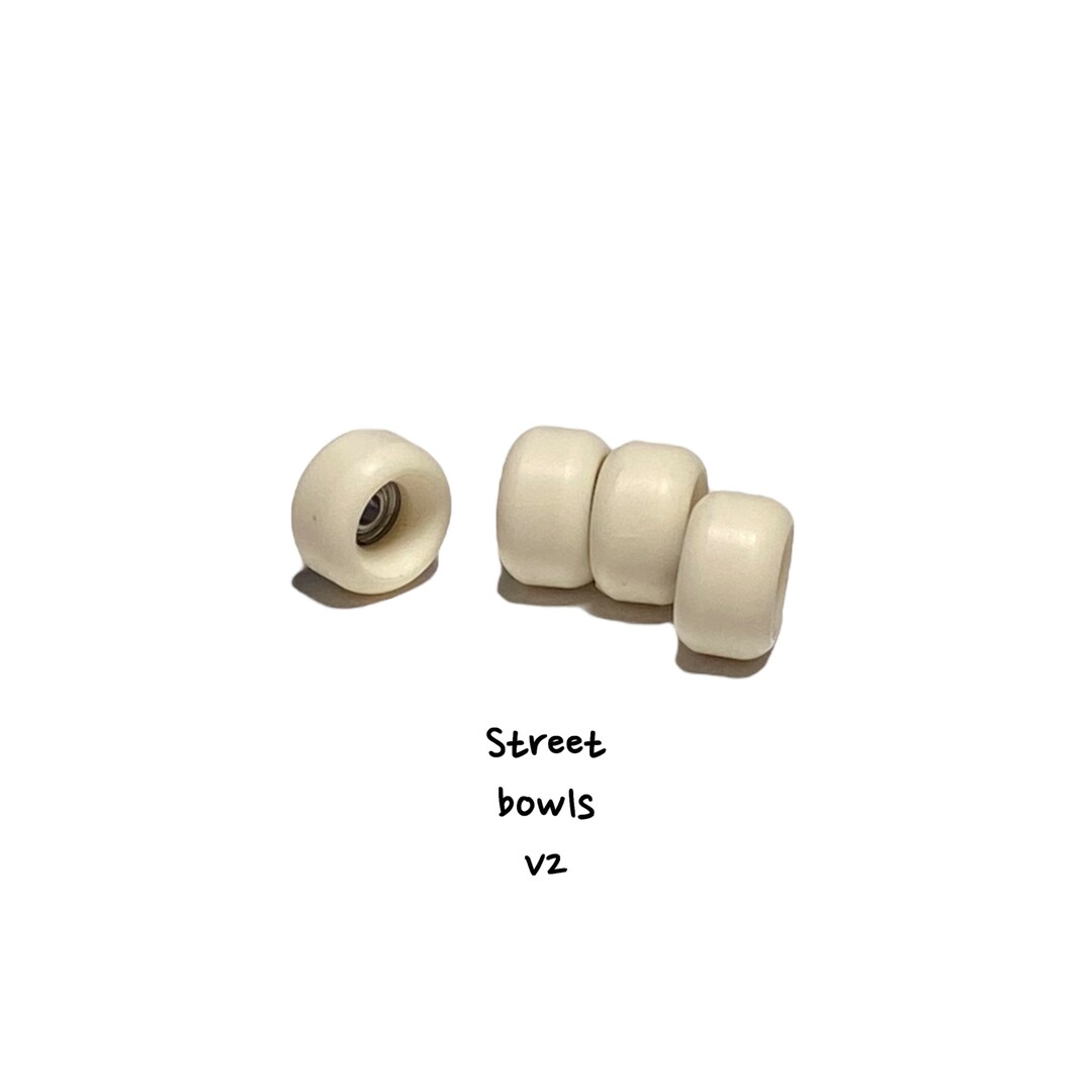 Fingerboard Wheels Street Bowls V2 - Etsy