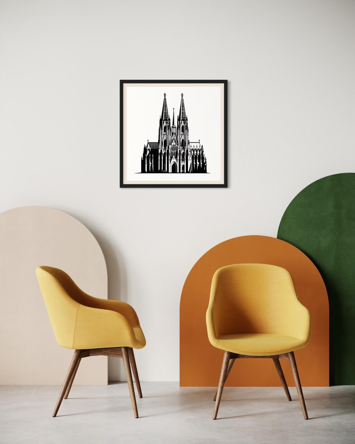 Kölner Dom Grafik PNG + SVG - Etsy.de